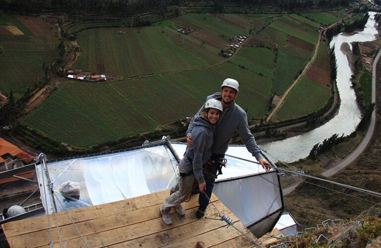 Terrifying See-Through Sleeping Capsules Hang 400 Feet Above Peru’s ...